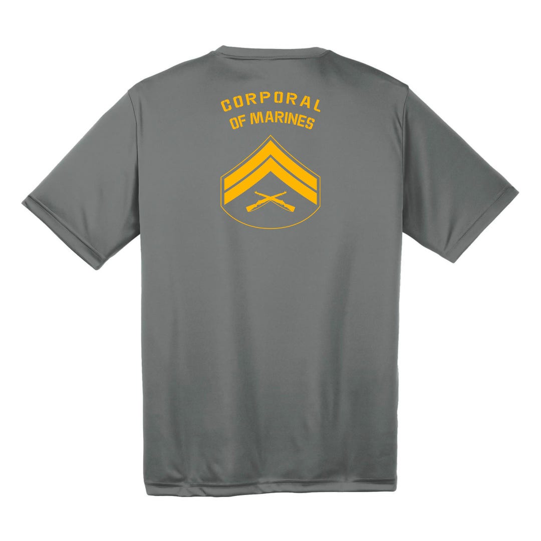 E4 Corporal of Marines #2 Dri-fit Shirt - Etsy