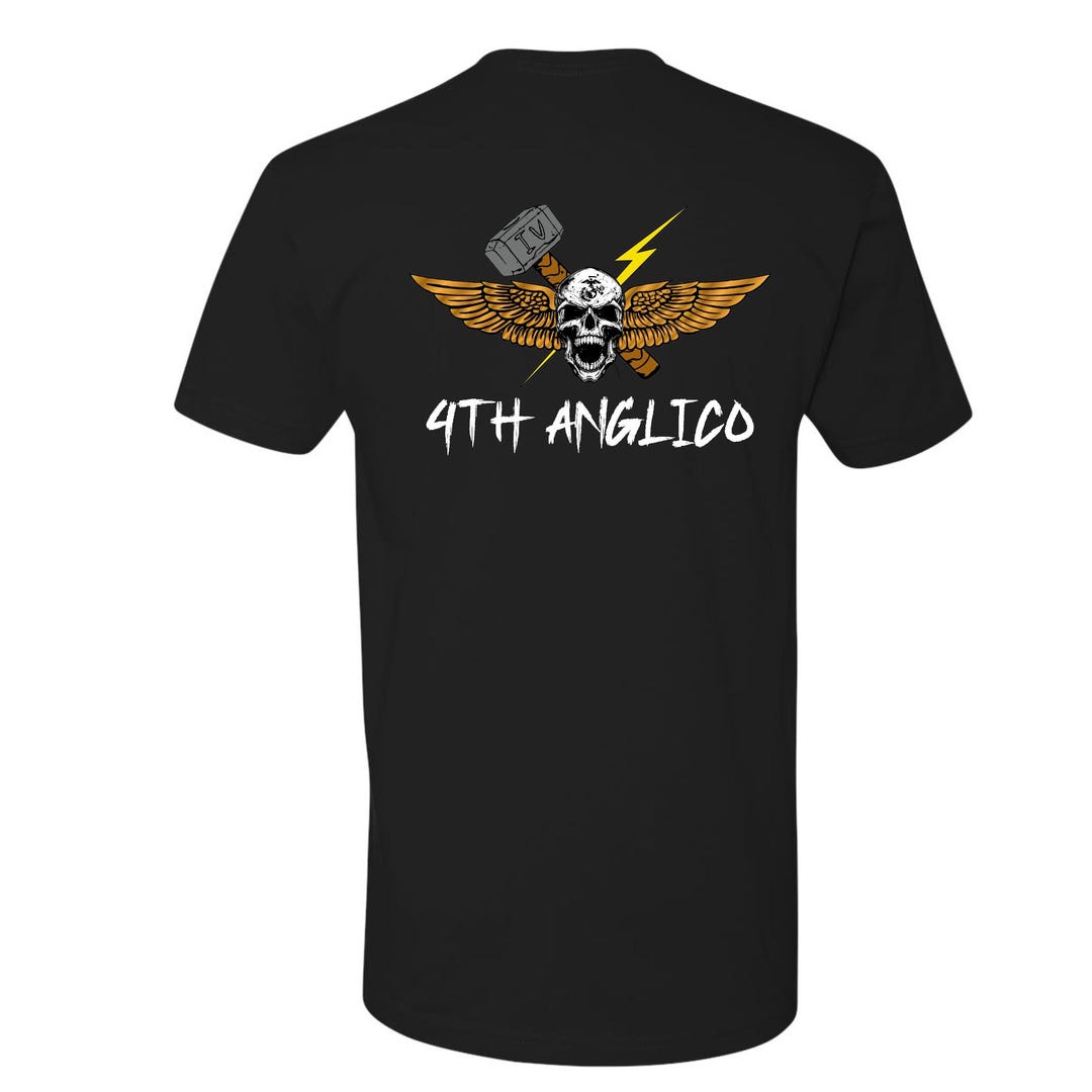 4th Anglico New Unit T-shirt - Etsy