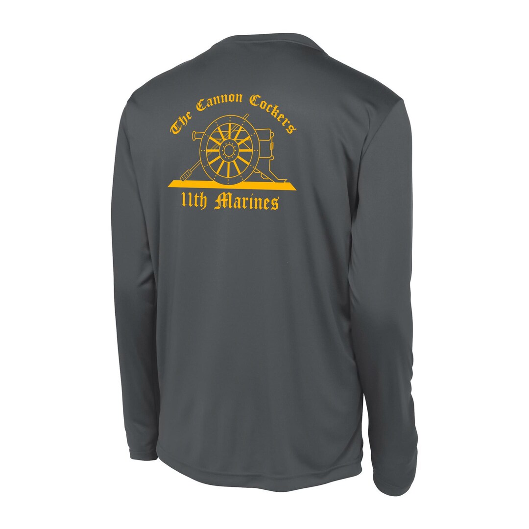 11th Marines Unit "the Cannon Cockers" Dri-fit Long Sleeve, Hoodie - Etsy