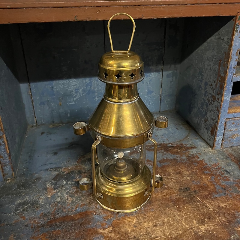 Antique Ship Candle Holder - Etsy