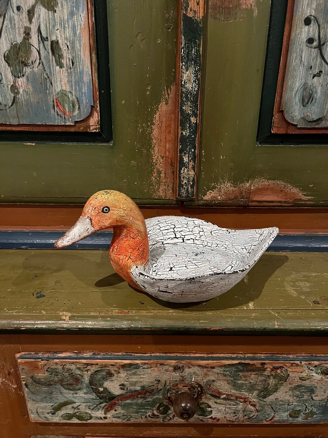 Vintage Ale Bowl/kjenge / Duck Tray / Fruit Tray / Kitchen Storage ...