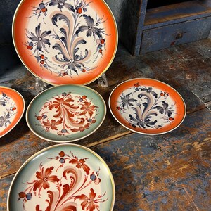1978 Porsgrund O. Tranberg Handpainted Norwegian Nordic /rosemaling ...