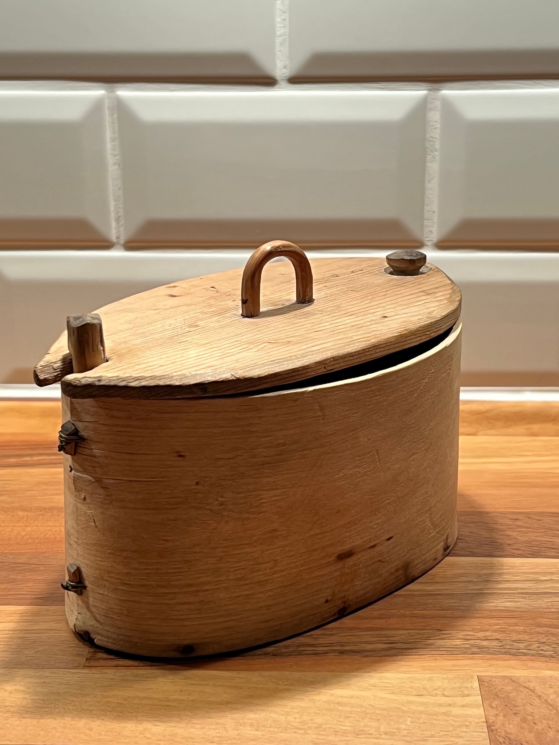 1890s' Antique Tine Box From Norway Norwegian Folk Art - Etsy