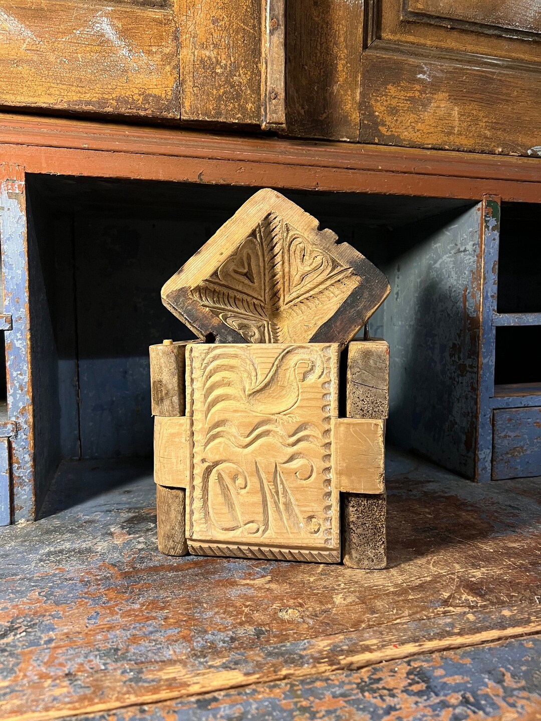1800s Antique Norwegian Butter / Cheese Form/butter Mold, Norwegian ...