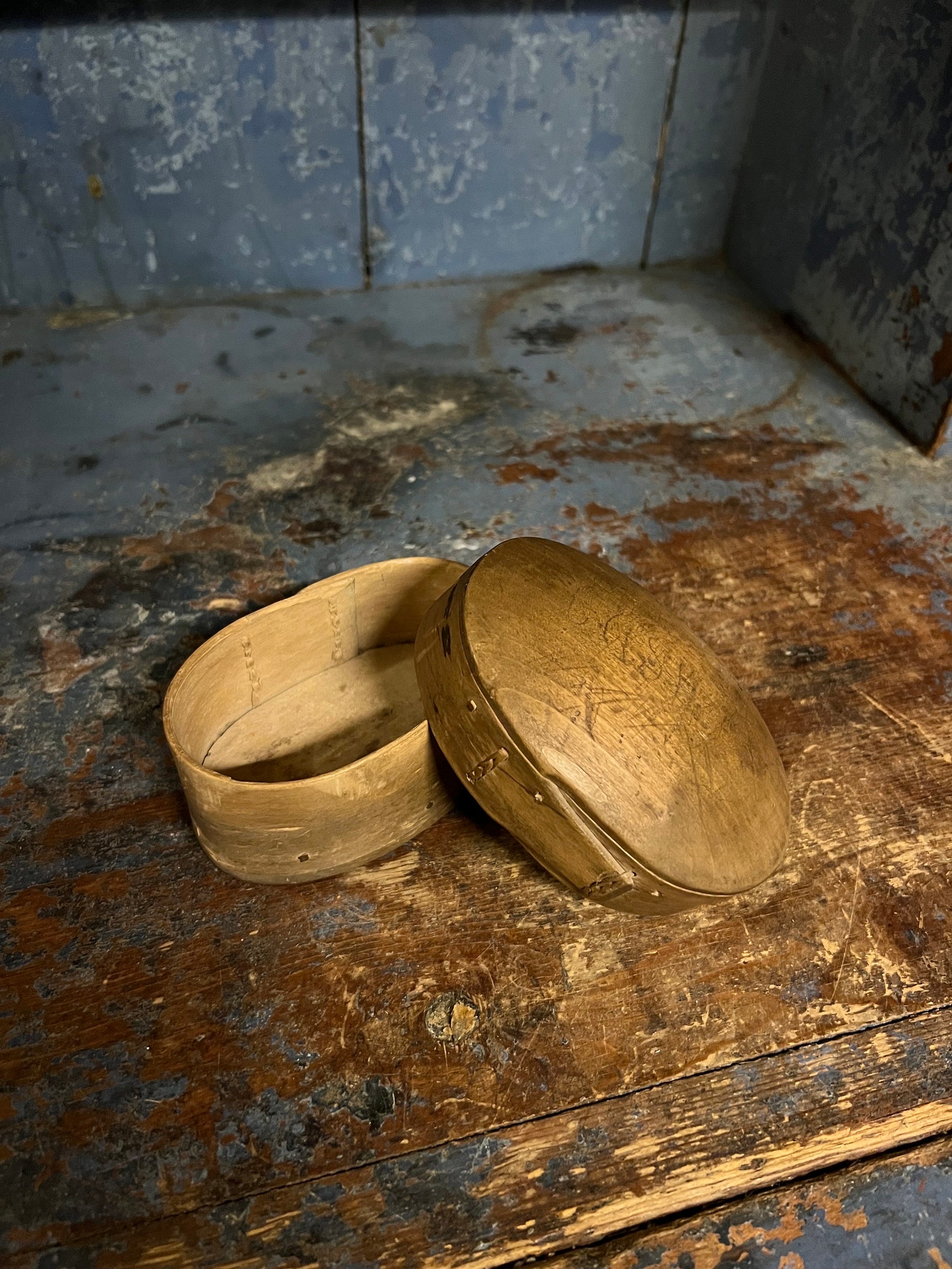 1800s Antique RUSTIC Tine Box/butter Box From Norway , Norwegian Folk ...