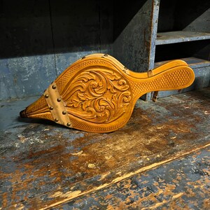 Unique Handcrafted Fireplace Bellows/ Blower Norwegian Folkart With ...
