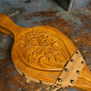 Unique Handcrafted Fireplace Bellows/ Blower Norwegian Folkart With ...
