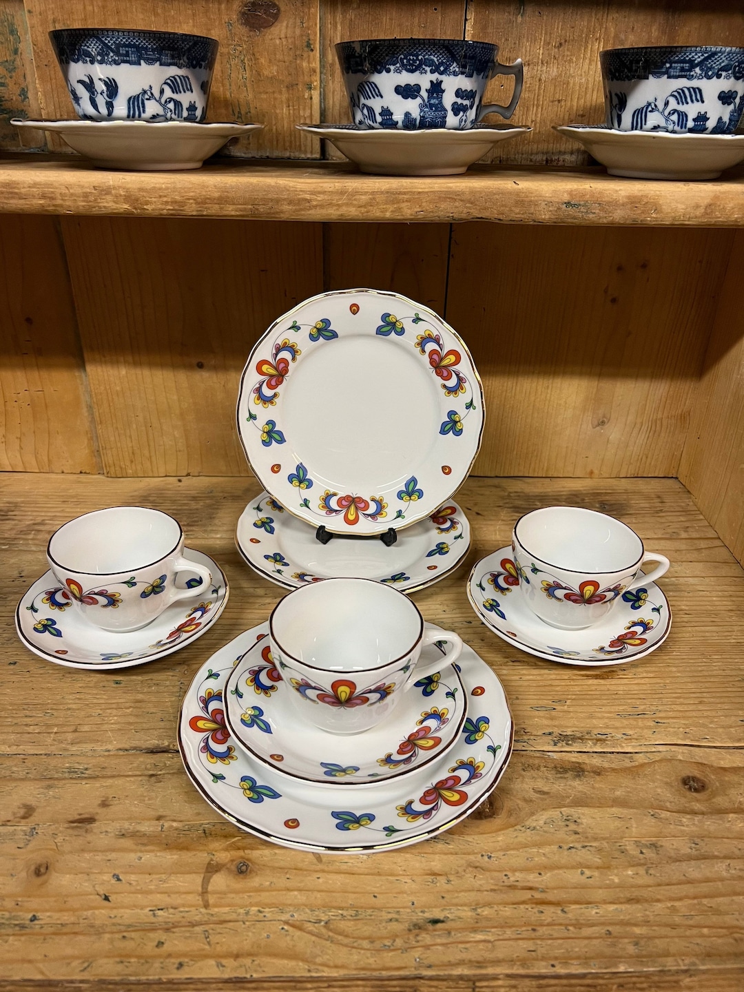 13 SOLD! Vintage 1990's Norwegian Porsgrund Farmers Rose Coffee/ Tea ...
