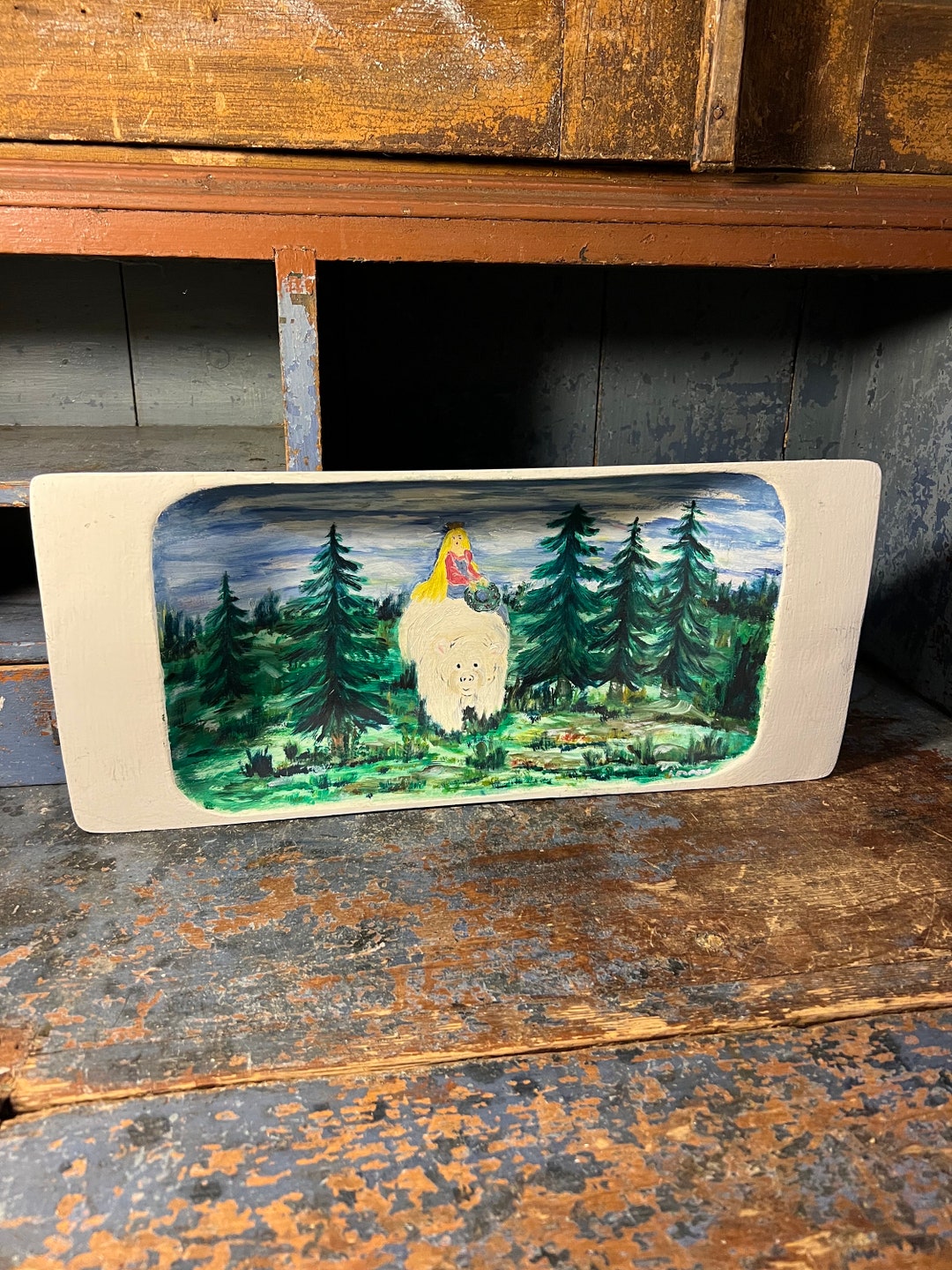 Theodor Kittelsen (1857-1914)"white Bear King Valemon" Vintage ...