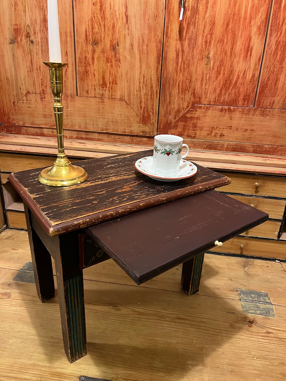 Antique Norwegian Rosemaling Chair/kids Table/desk in Louis - Etsy