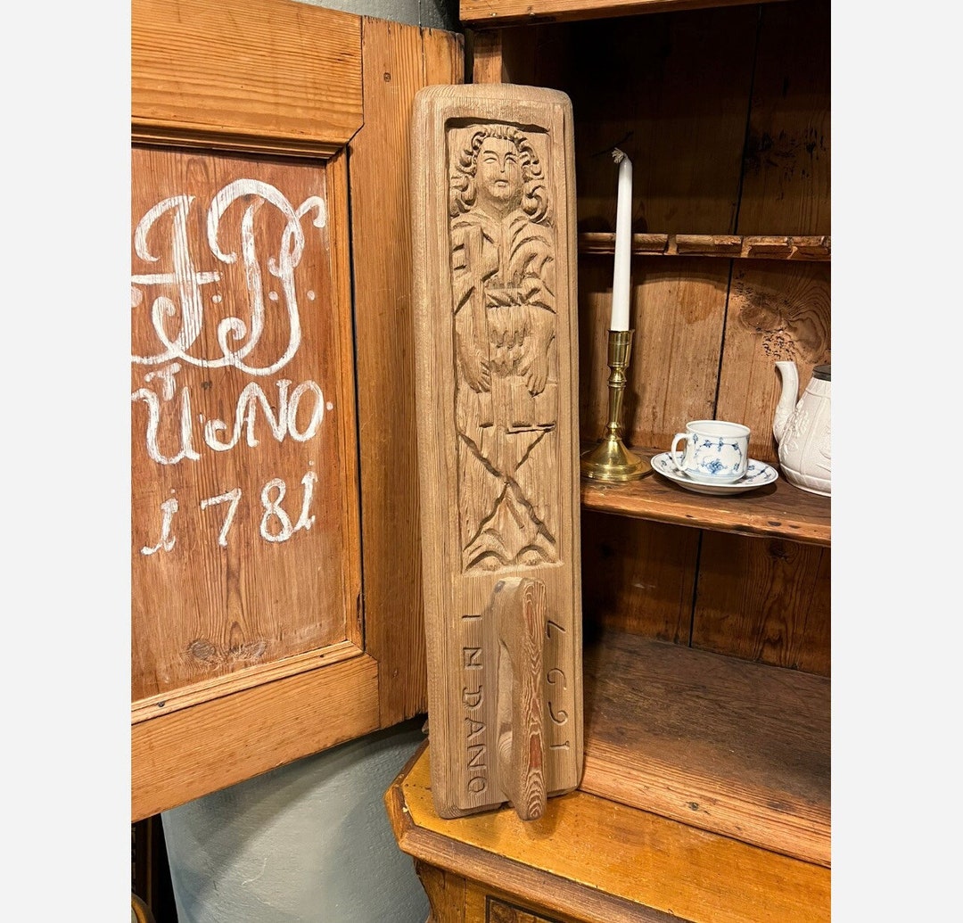 Rare Norwegian Petter C. Omtvedt (1934-2021) Hand Carved Baroque Style ...