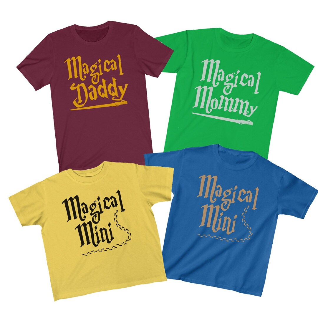 Magical Mommy, Magical Daddy, Magical Mini, Magical Family, Matching ...