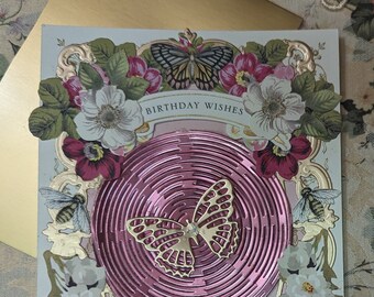 Surprise Birthday Card Butterfly - Etsy
