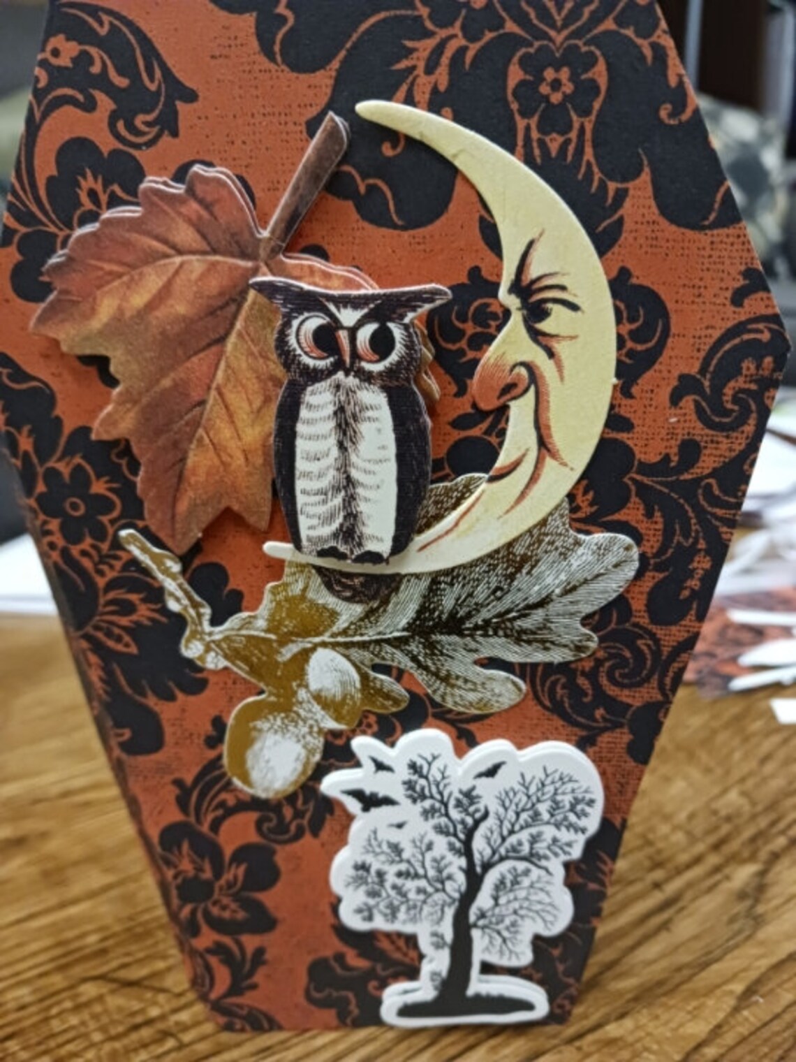 Handmade Halloween Box - Etsy