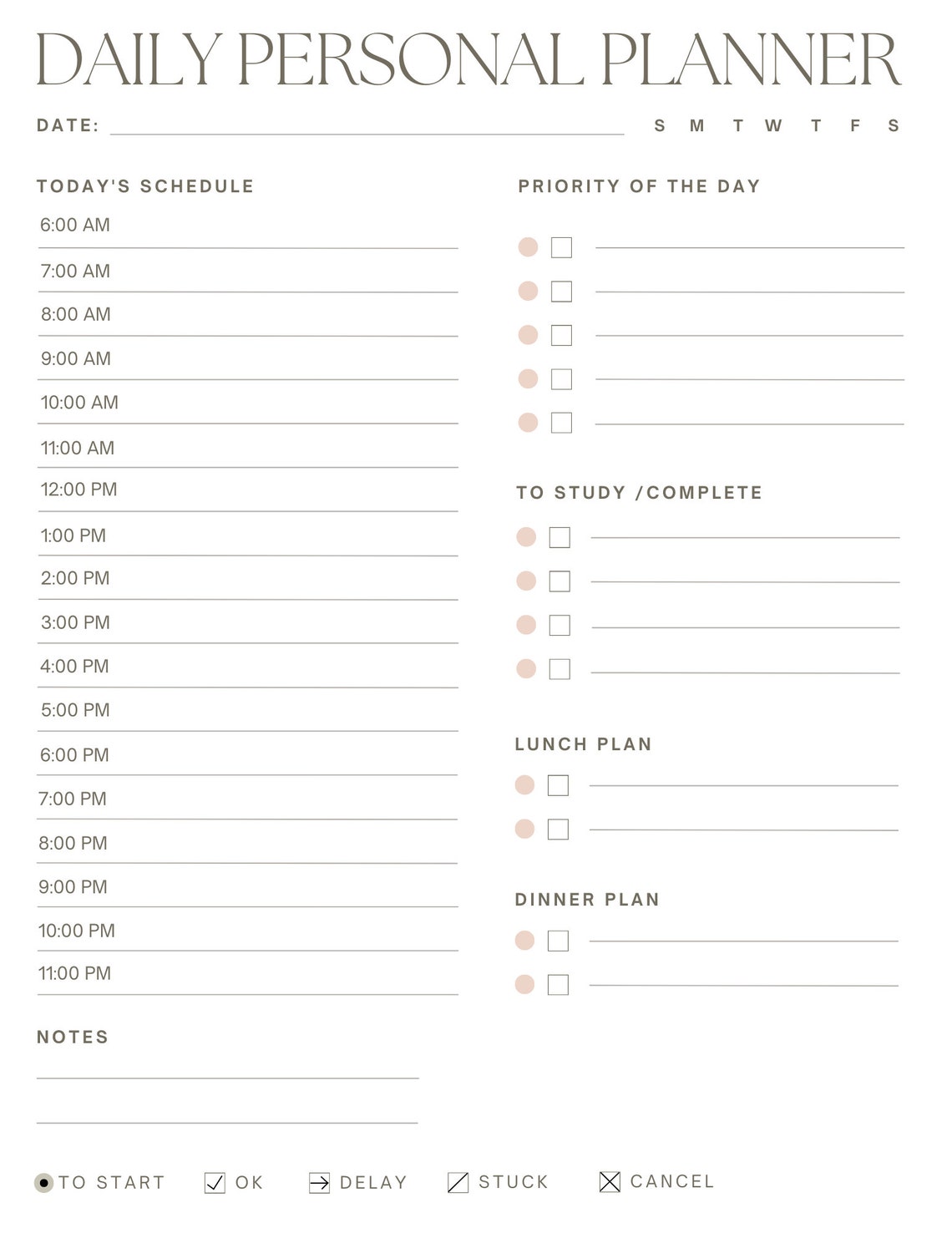 Law School Planner PDF Printable Law Student Planner - Etsy