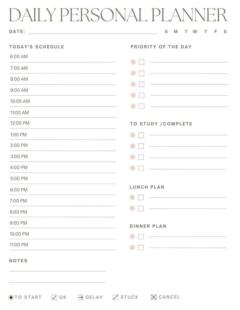 Law School Planner- PDF Printable- Law Student Planner - Etsy