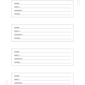 Case Organizer Bundle (organization Paperwork for Attorneys and ...