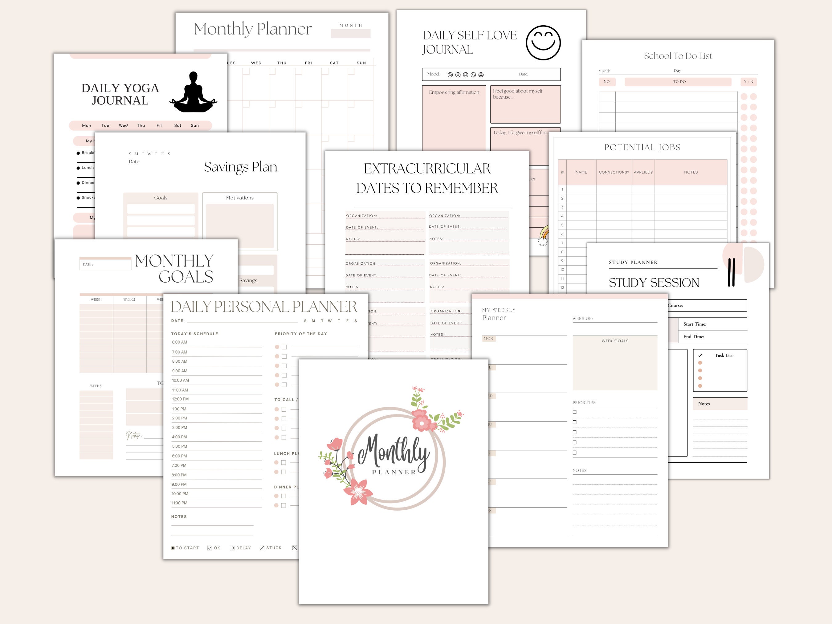 Law School Planner- PDF Printable- Law Student Planner - Etsy