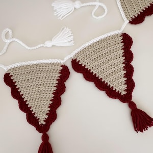 Classic Triangle Bunting Banner — CROCHET PATTERN ONLY, Crochet Bunting ...