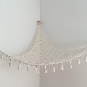 Boho Crochet Hammock — CROCHET PATTERN ONLY, Crochet Hammock Pattern, Crochet Toy Hammock, Boho ...