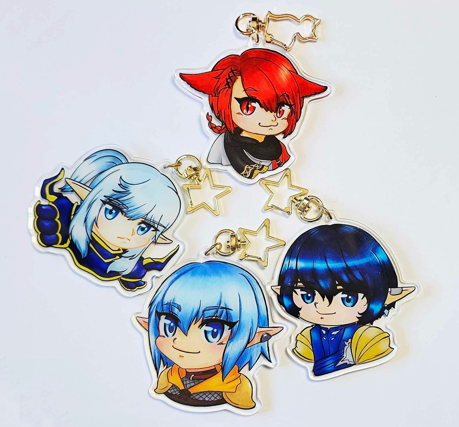 Final Fantasy XIV Acrylic Keychains - Etsy