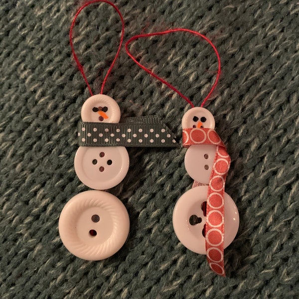 Button Ornaments - Etsy
