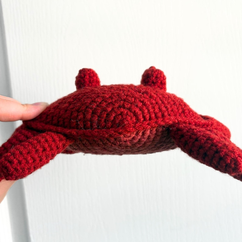 Crab Crochet Pattern: Red Crab, Crab Amigurumi, Red Crab Crochet ...