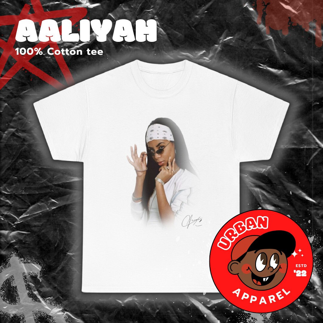 Aaliyah T-shirt Princess of Rnb Aaliyah Haughton 90s - Etsy