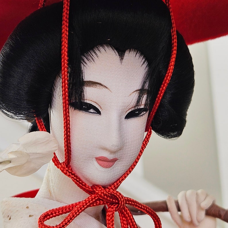 Vintage Japanese Geisha Doll Free Shipping Etsy