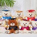 Custom Graduation Bear Personalized Graduation Bear Graduation Gift Set ...