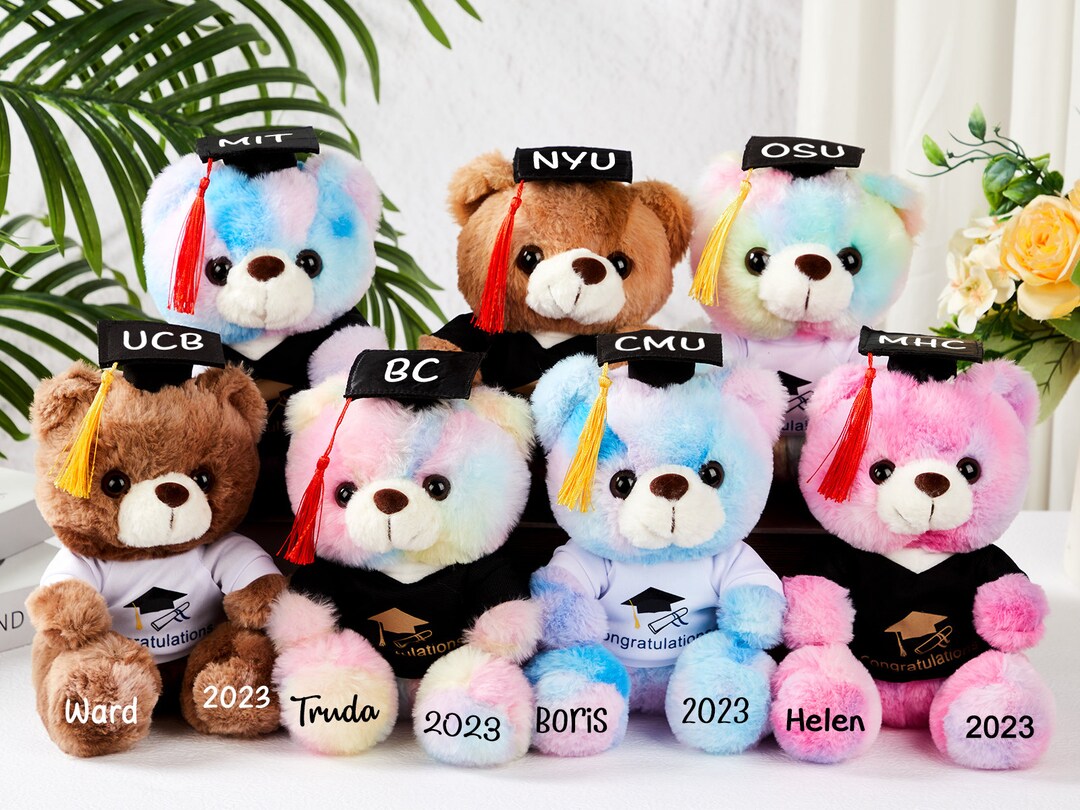 Personalized Graduation Bear 2023graduation Teddy Bear - Etsy Australia