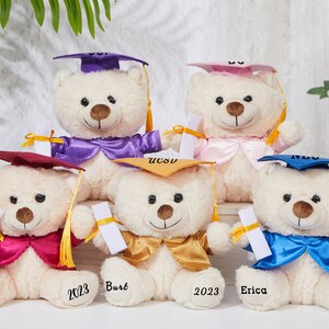Custom Graduation Bear Personalized Graduation Bear Graduation Gift Set ...