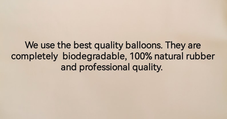 Balloon Flower Bouquet DIY Kit, Biodegradable Eco Professional Quality ...