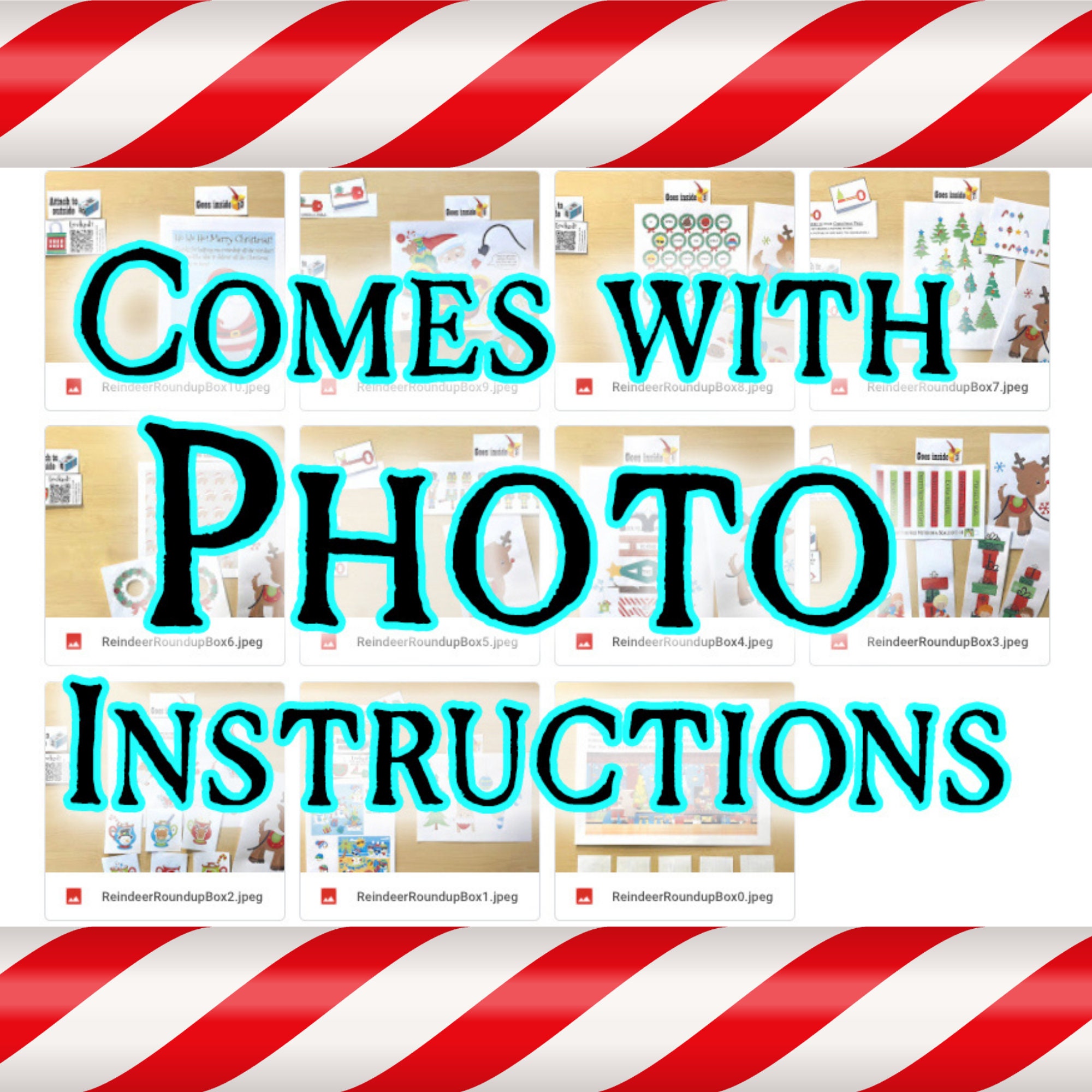 Christmas Escape Room: Reindeer Roundup, Printable Family Game (PDF) - Etsy