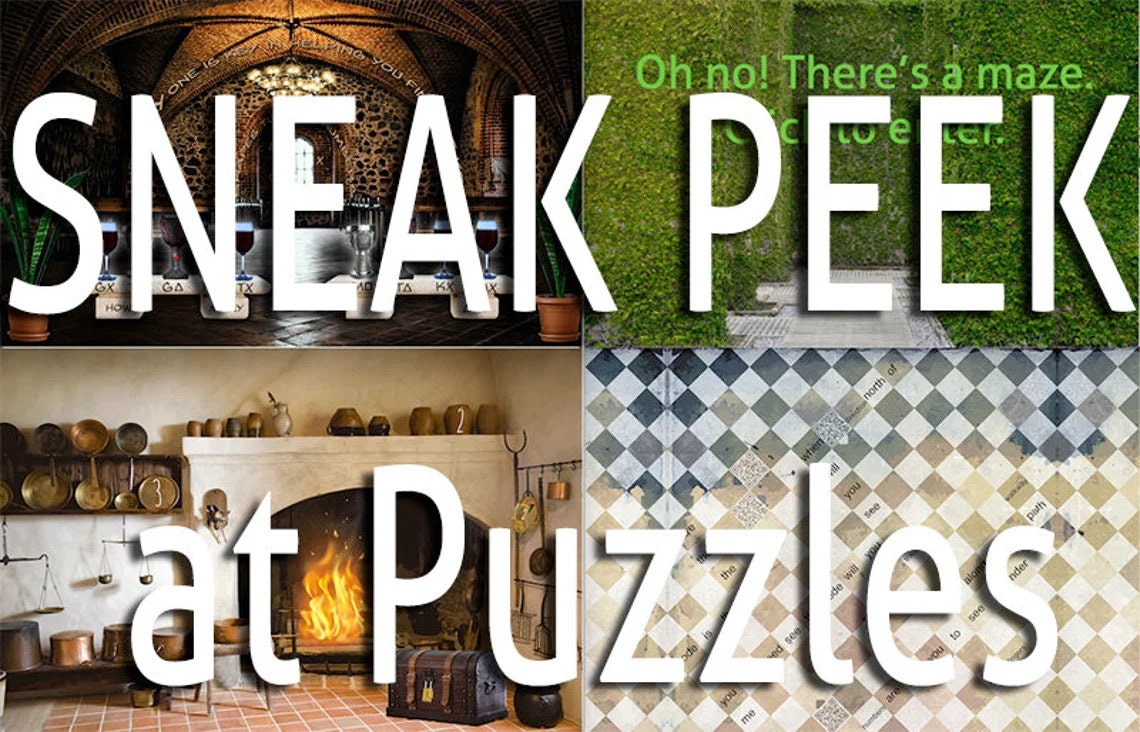 Castle Locke Online Escape Room: Team Building Puzzle (PDF Download) - Etsy