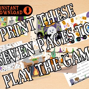 Halloween Haunted House Escape Room Game for Kids (printable) - Etsy