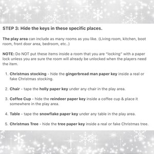 Christmas Escape Room: Reindeer Roundup, Printable Family Game (PDF) - Etsy