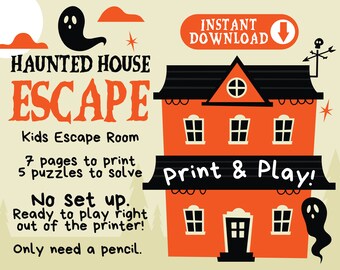Escape Room Printable - Etsy