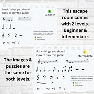 Halloween Music Escape Room for Kids: Haunted Mansion Game (printable ...