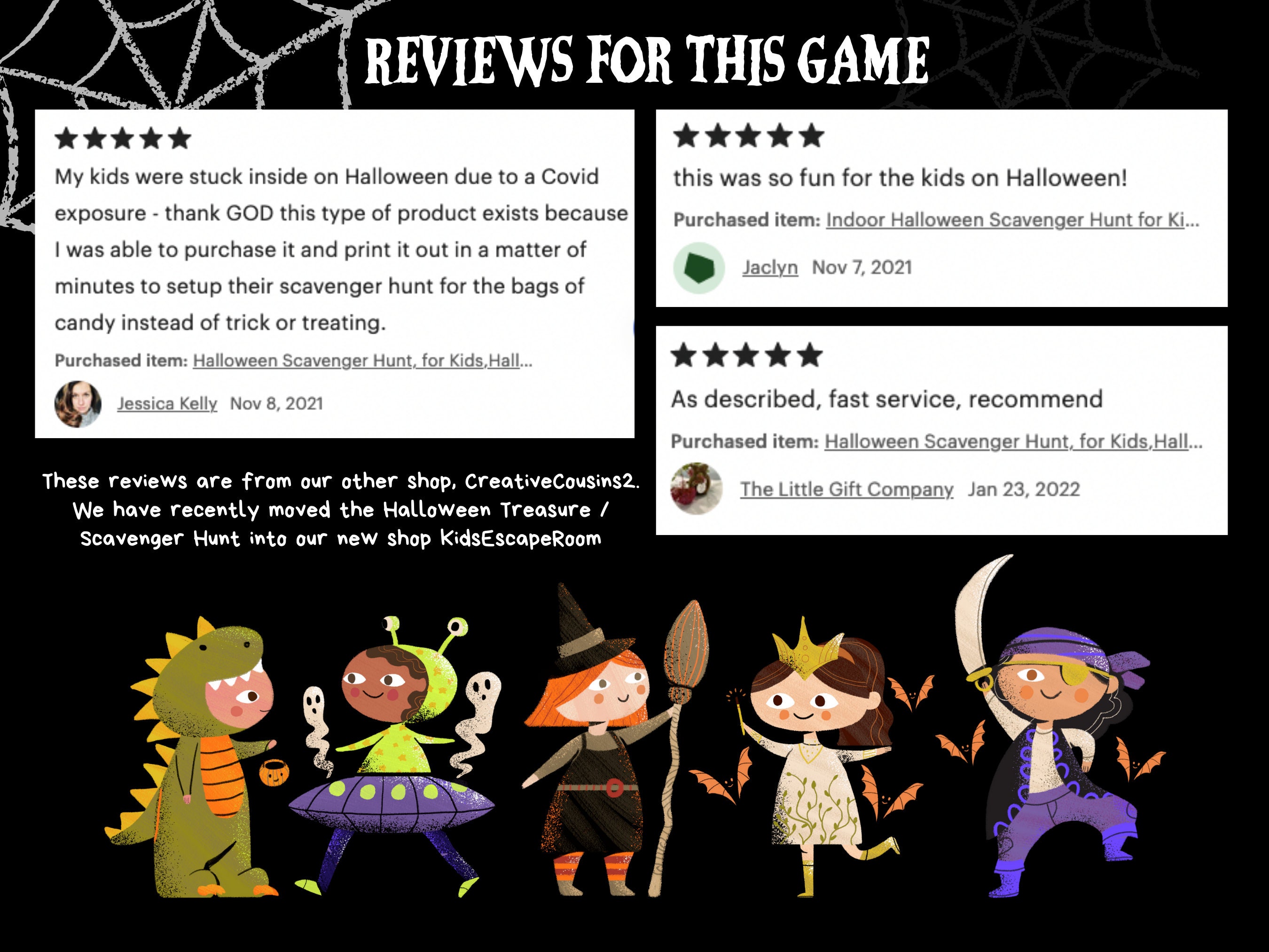 Halloween Treasure Hunt, Halloween Scavenger Hunt, Halloween Game for ...