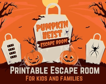 Kids Escape Room Game Printable Kit Fall Autumn Escape DIY - Etsy