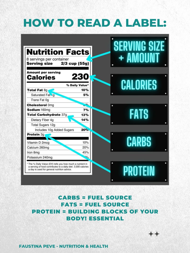 Macros Explained! How to Build Your Plate: A Step-by-step Guide. - Etsy