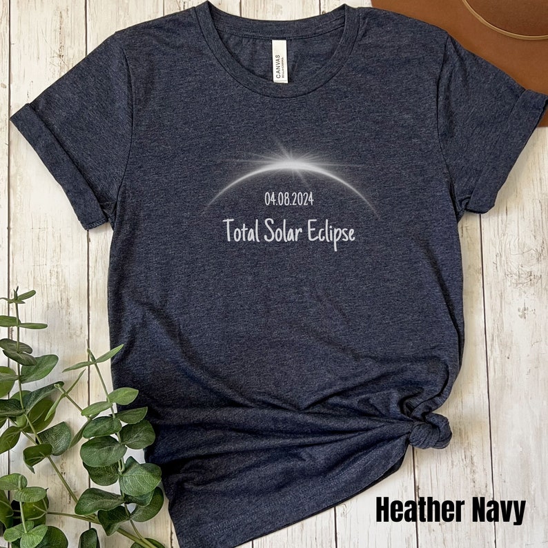 2024 Total Solar Eclipse Tee-shirt, Spring Eclipse Event 2024 Solar ...