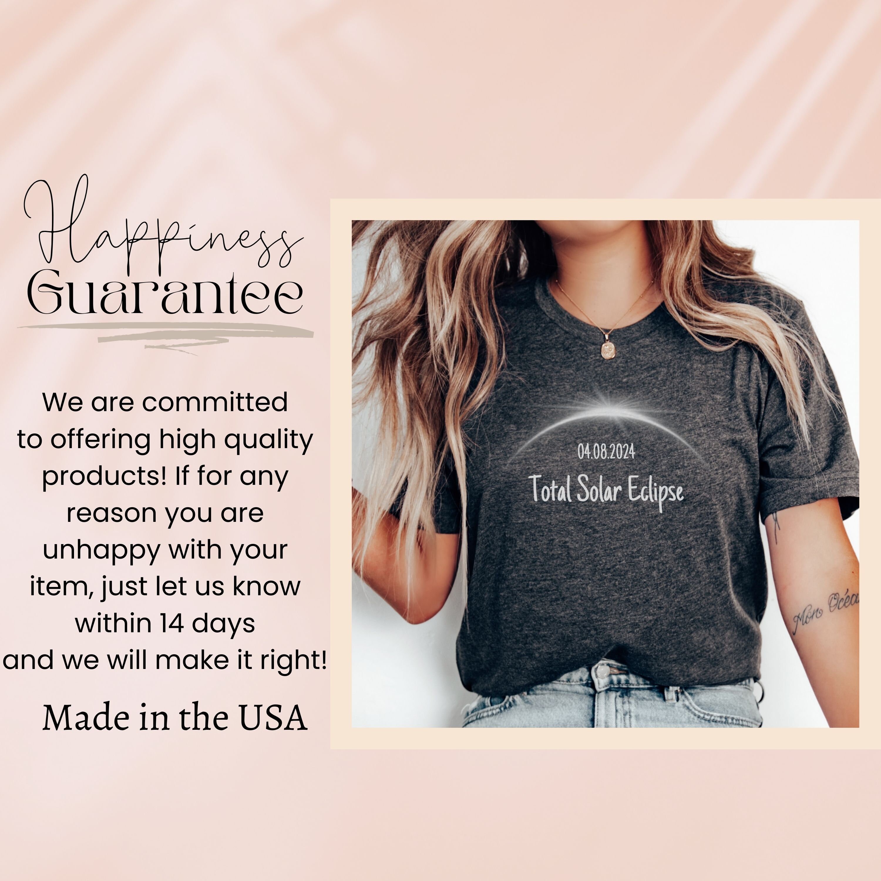 2024 Total Solar Eclipse Tee-shirt, Spring Eclipse Event 2024 Solar ...