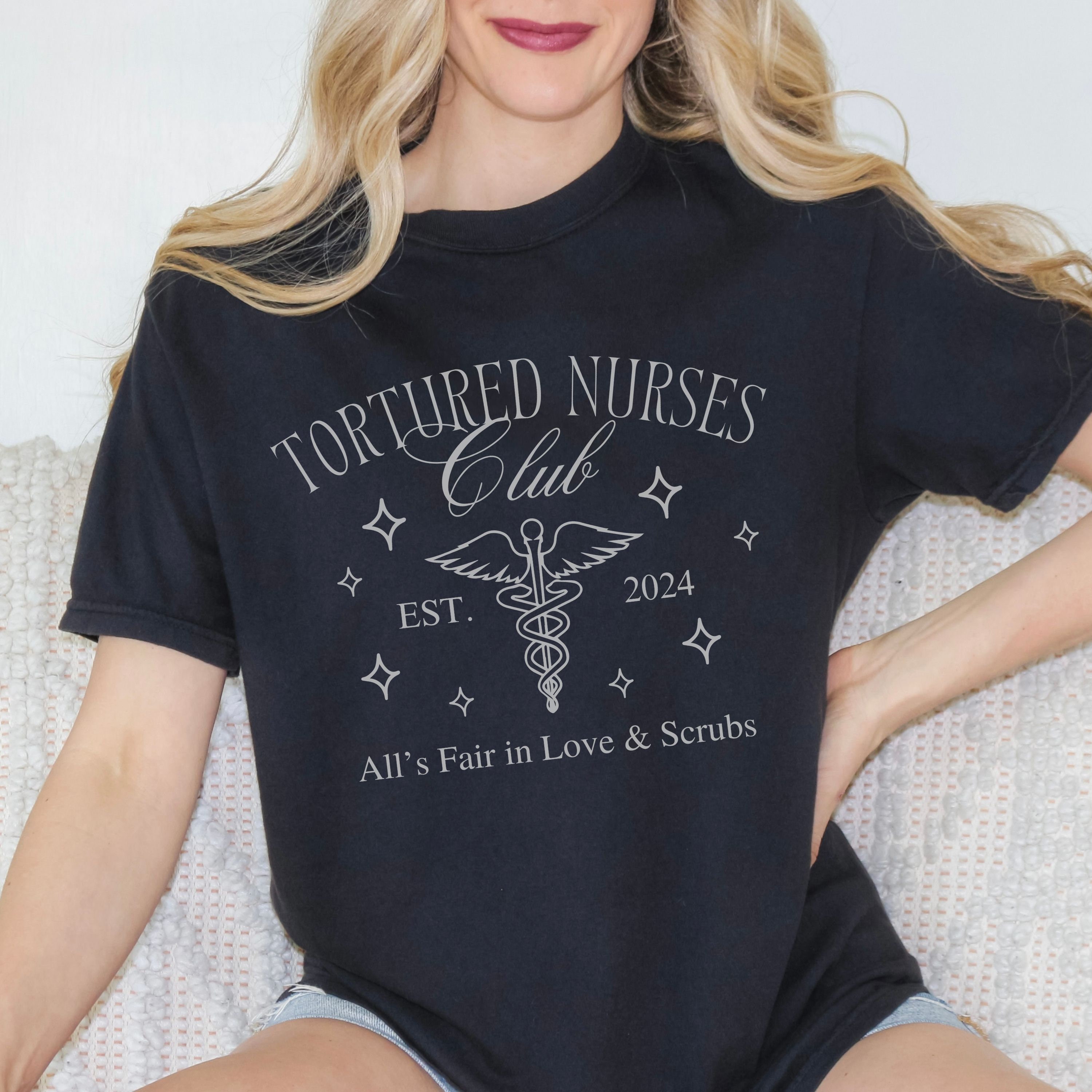 Personalized Funny Tortured Nurses Shirt, All is Fair T-shirt, Trendy ...