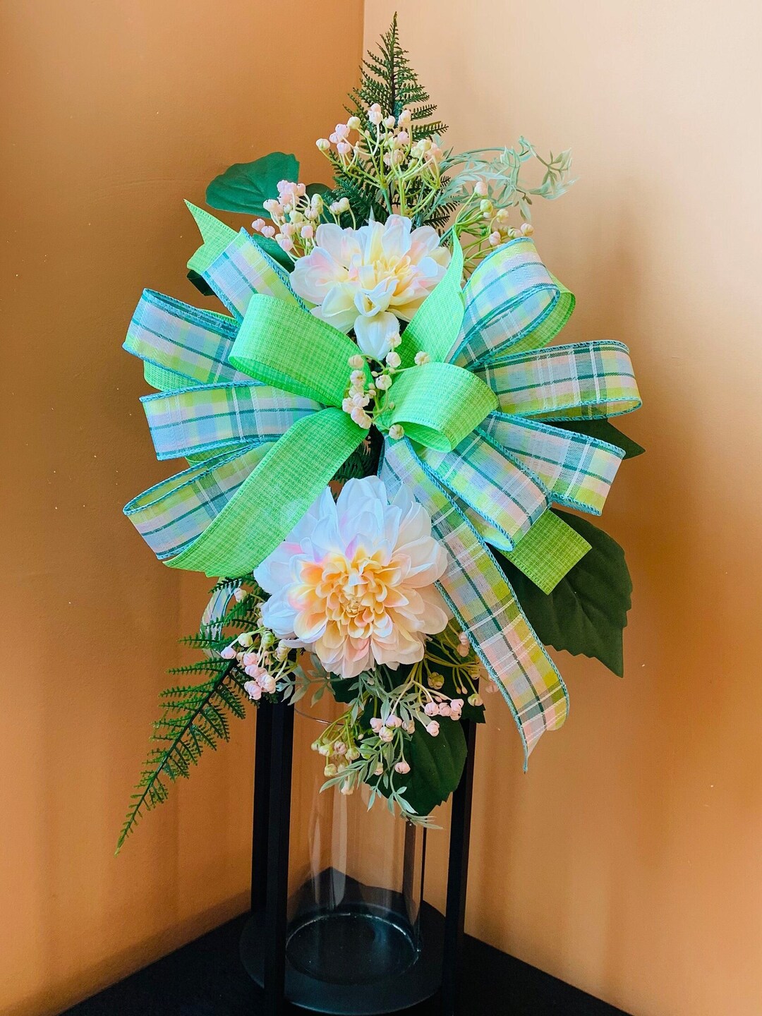 Spring Lantern Swag Pastel Color Summer Decoration Accents Piece ...