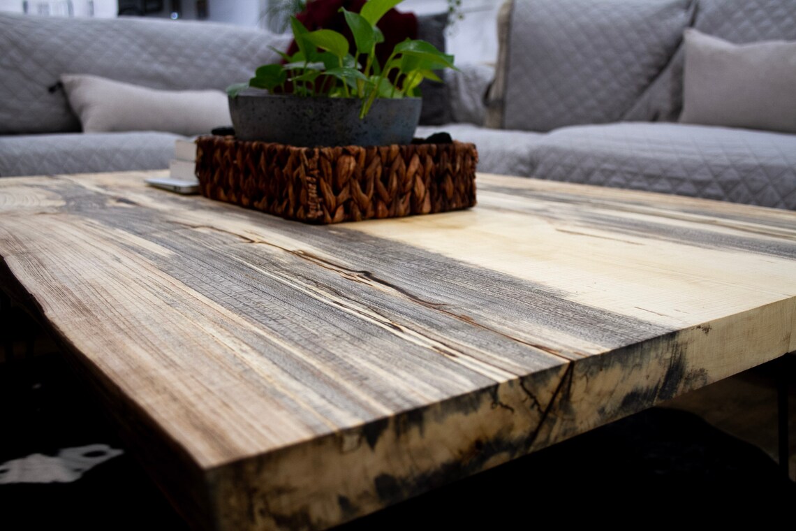 Holly Slab Coffee Table - Etsy