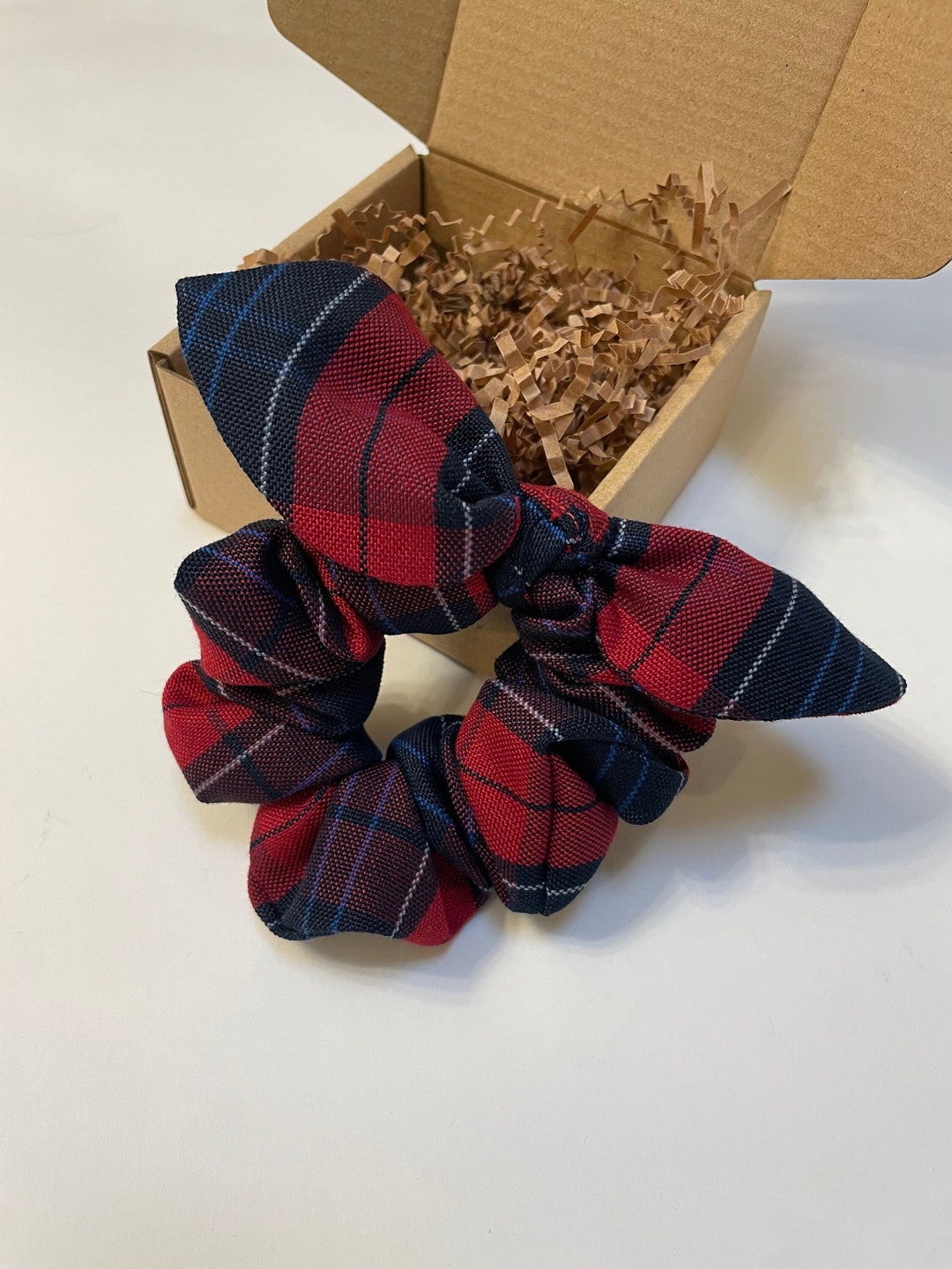 Plaid Scrunchie, School Uniform, School Uniform Scrunchie, Scrunchie ...