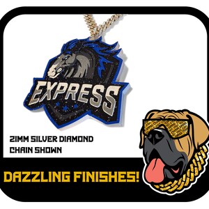 Custom Swag Chain (any Logo or Image, Multiple Chains Available!) - Etsy