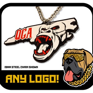 Custom Swag Chain (any Logo or Image, Multiple Chains Available!) - Etsy